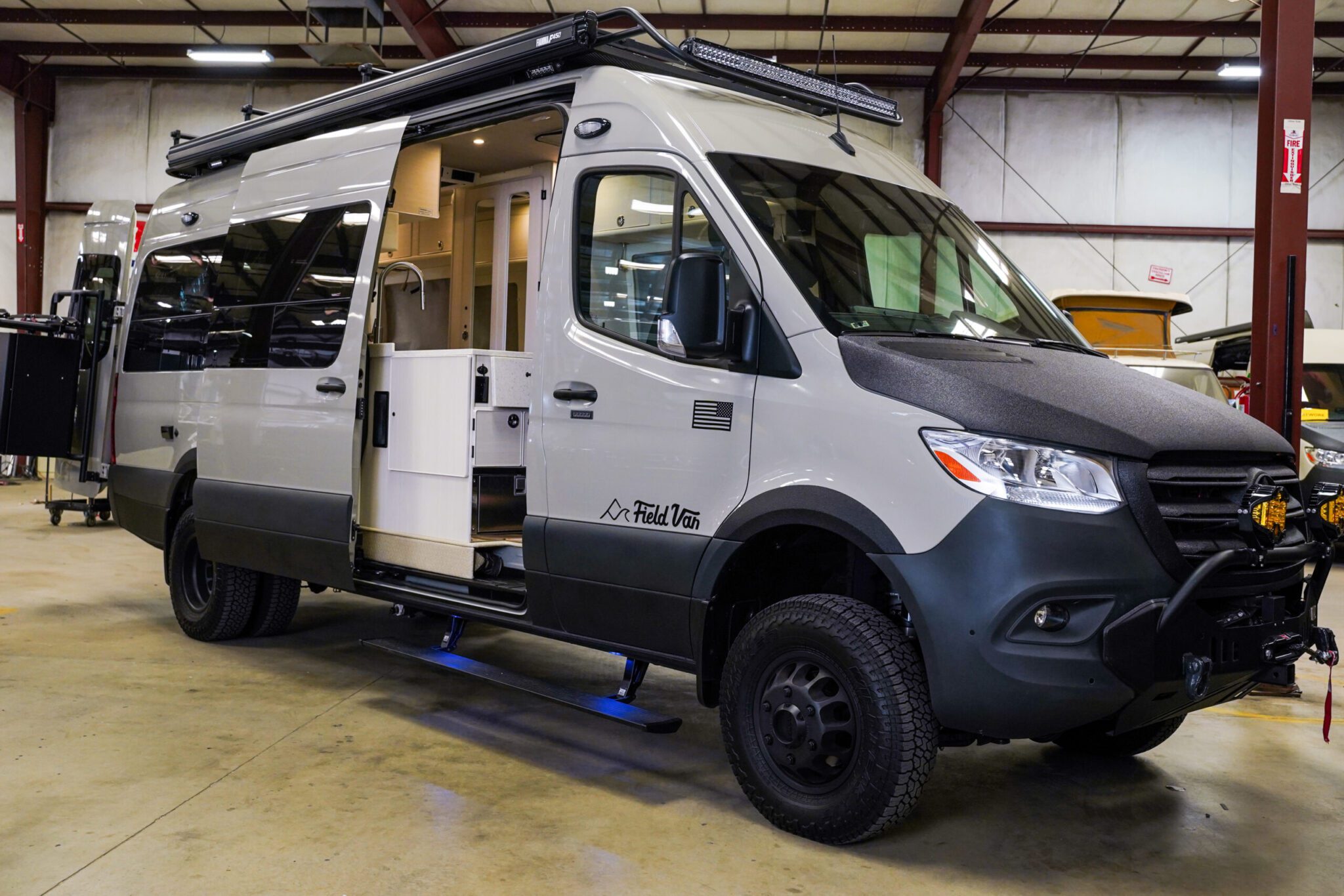 A Customized Field Van for Tailgating and More. | Field Van