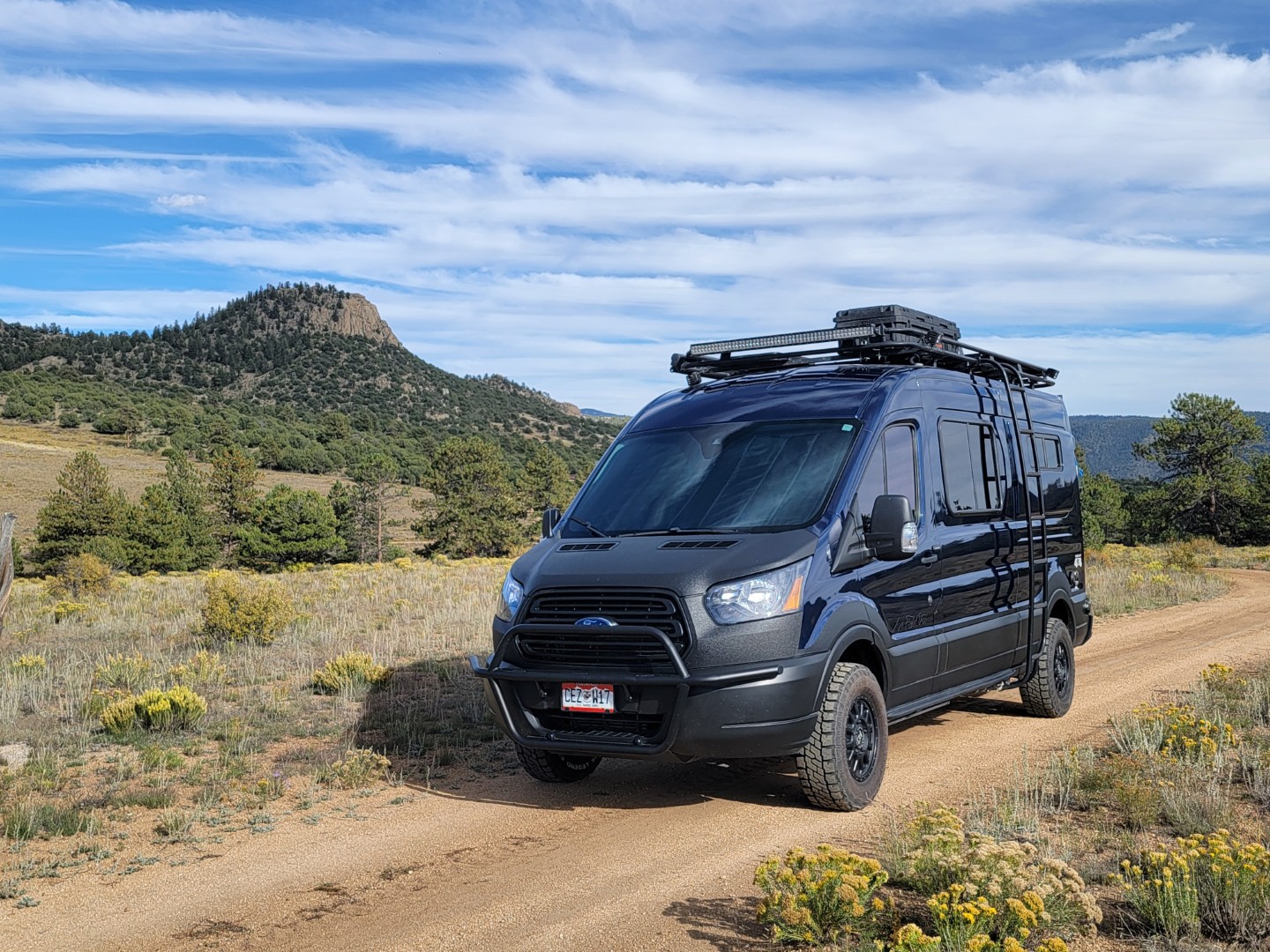 2019 Ford Transit 350 3.5L Eco-Boost 148WB Mid-Roof Quigley 4x4 | Field Van